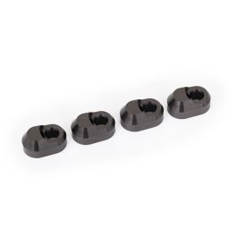 Traxxas - Suspension pin retainer, 6061-T6 aluminum (gray-anodized) (4 ...