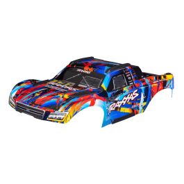 Traxxas - Body, Maxx Slash (clear, requires painting)/ window masks ...