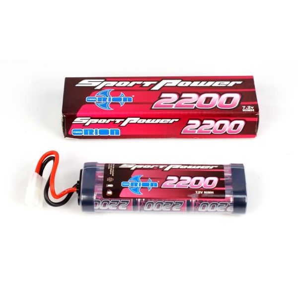 Team Orion Sport NiMH 7,2 volt 2200mah met Tamiya stekker? TopRC!